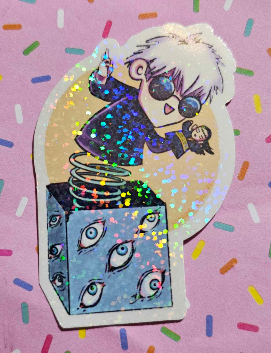 B*tch in the Box JJK Sticker by Scribble Creatures – ScribbleCreatures